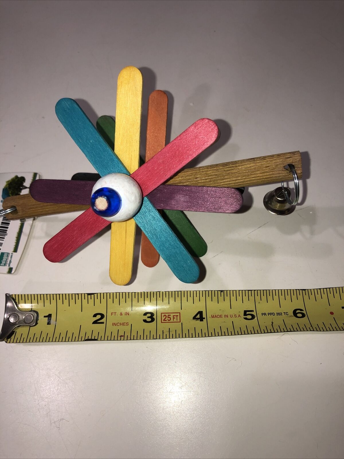 Bird Wooden Pinwheel Toy Chew Jungle Stick - Pet Shop America