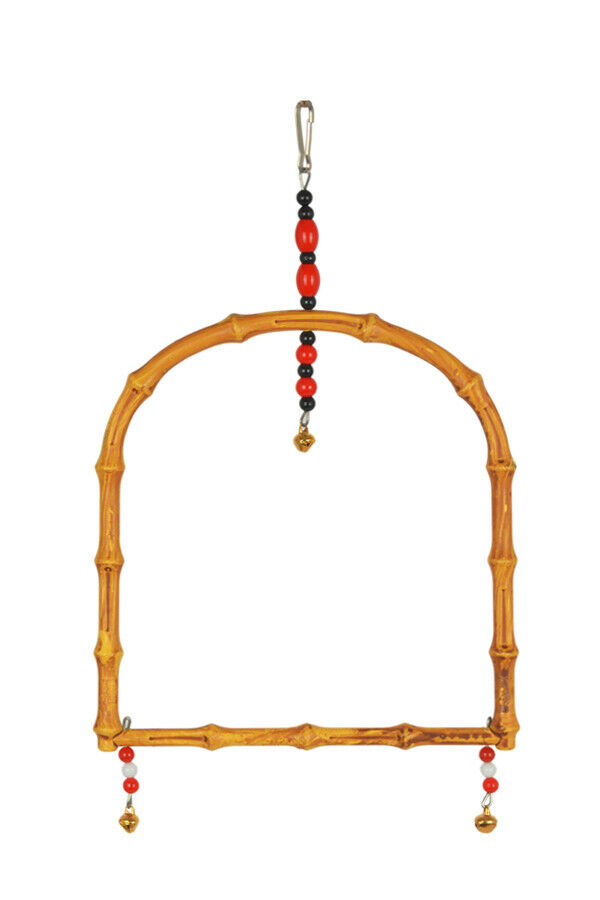 Bird Cage Swing Perch Bamboo Imitation BUY2 GET1 FREE - Pet Shop America