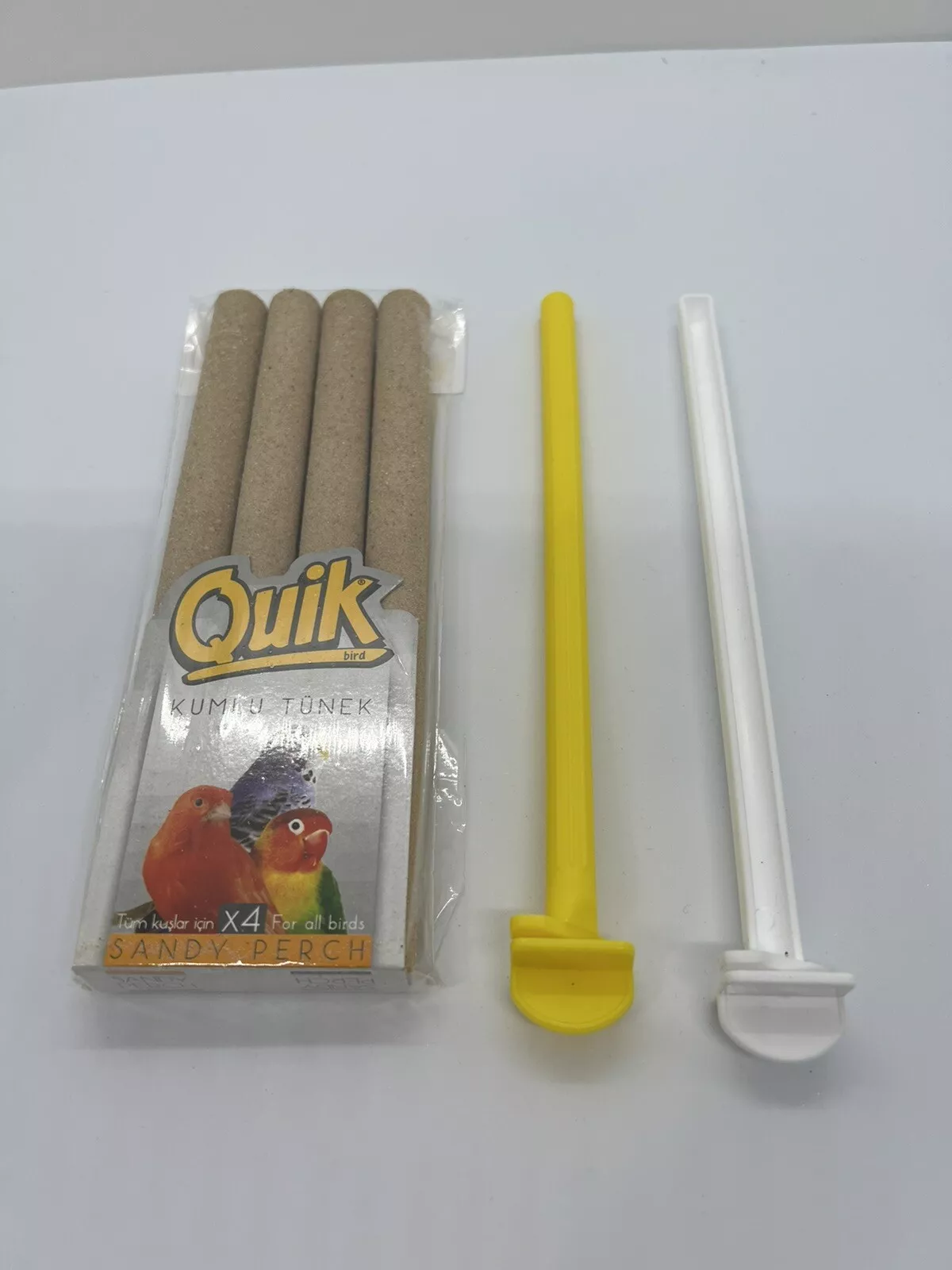 Sanded Perch Covers Set of 4 And 2 Perches 7.5" Long
